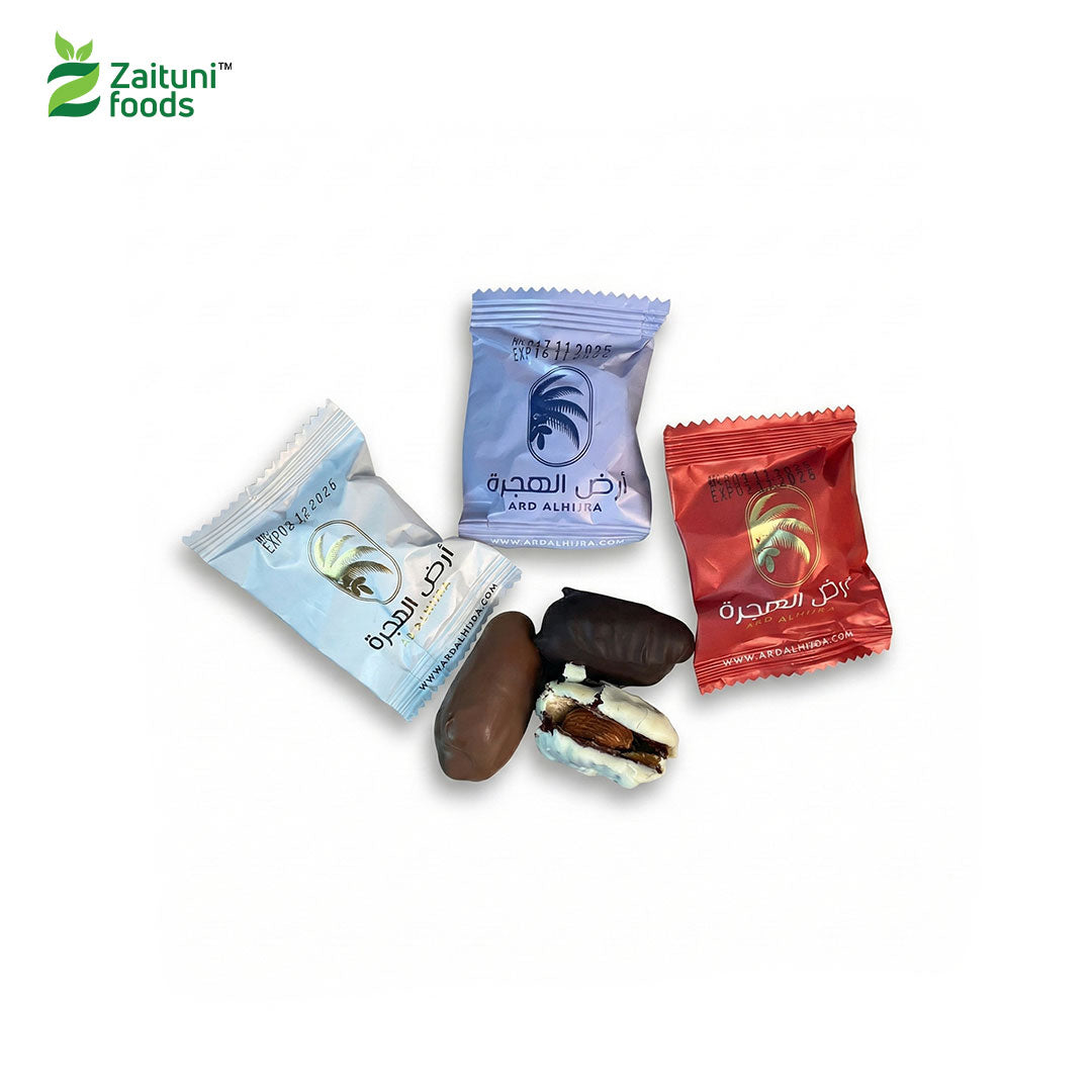 আরবের খেজুর চকলেট - Ard Alhijra Chocolate Coated Dates – zaitunifoods.com