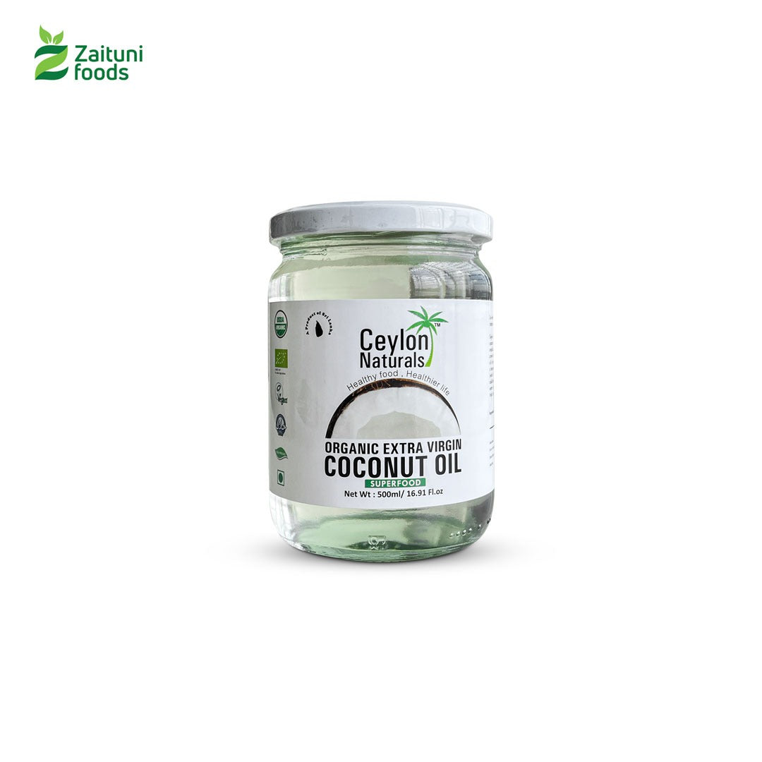 Ceylon Organic Extra Virgin Coconut Oil – zaitunifoods.com