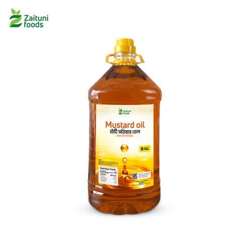 কাঠের ঘানি ভাঙা সরিষার তেল - Deshi Mustard Oil – zaitunifoods.com